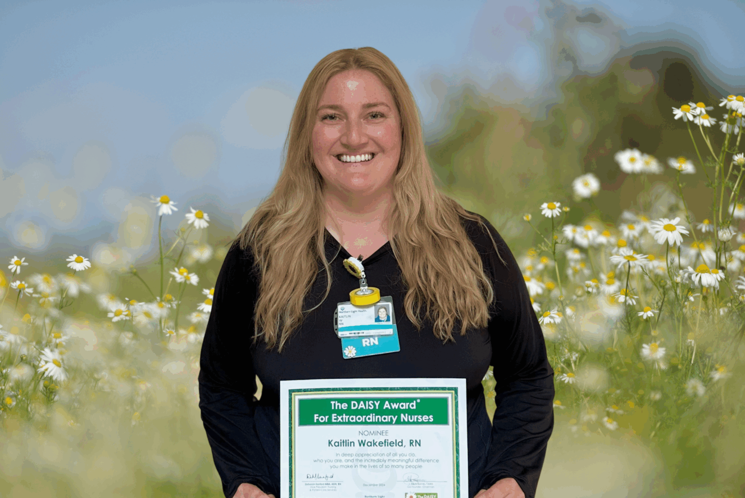 A Heart That Heals: Honoring Kaitlin Wakefield’s DAISY Award Nomination